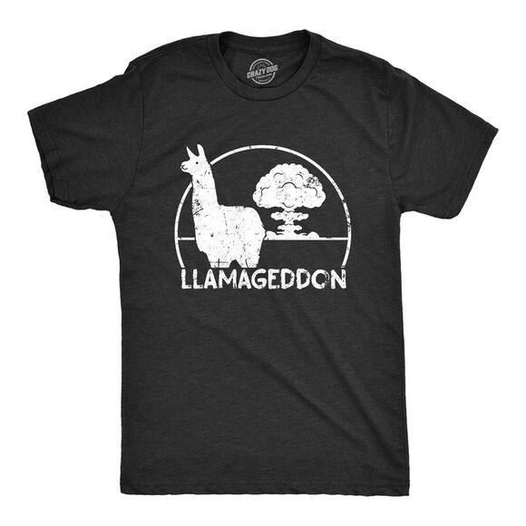 Crazy Dog T-Shirts | Shirts | Mens Llamageddon T Shirt Funny Sarcastic ...
